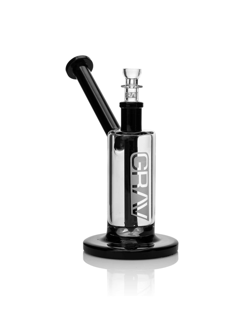Grav® Medium Upright Bubbler Black Accents